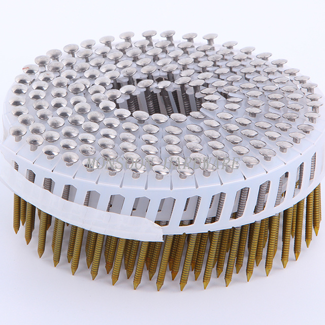 High Quality Steel DIN Hardware Roofing Framing Stapler Pin Coil Nail ...